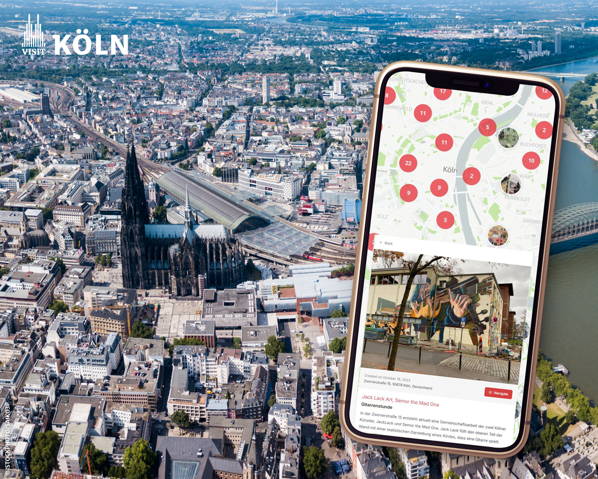 VisitKöln presents new Urban Art Map | Cologne Tourist Board