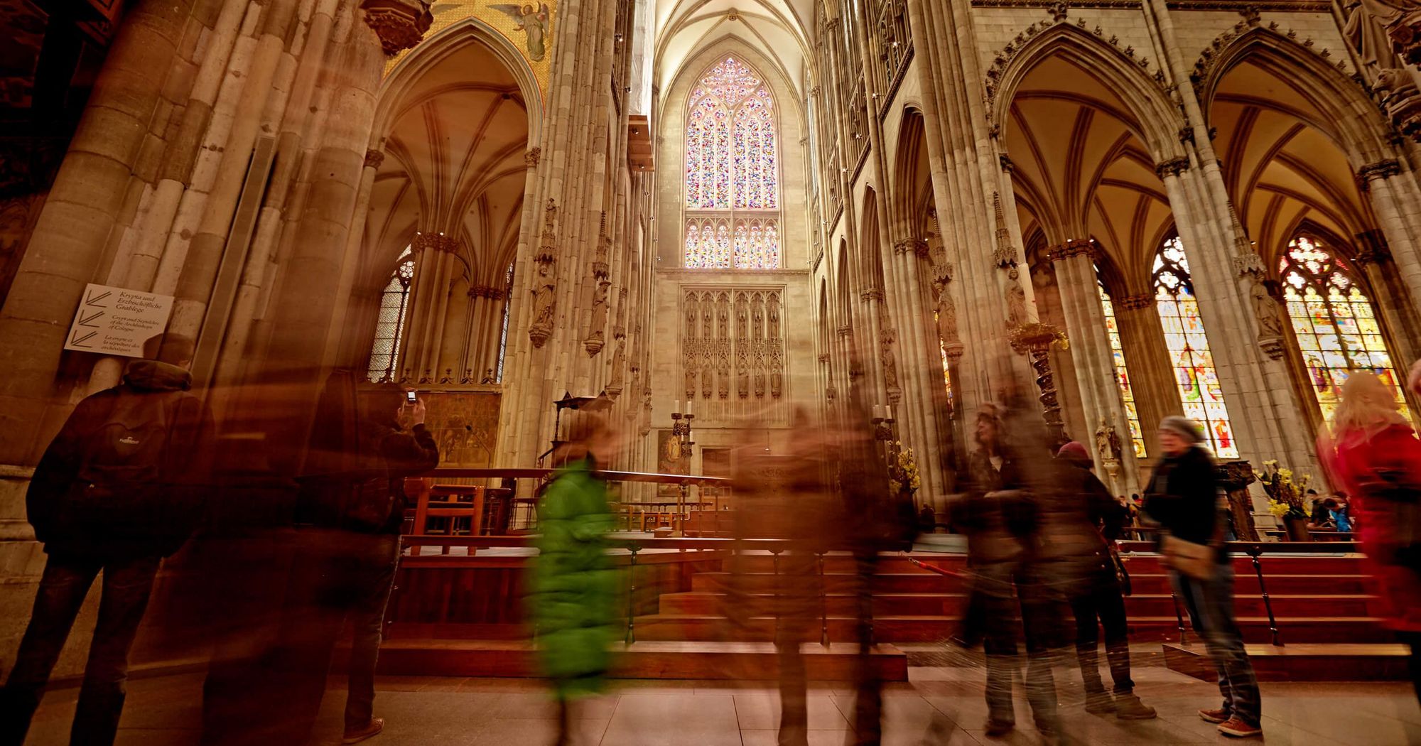 Cologne Cathedral Interior Inside Of The Cologne Cathedral Editorial